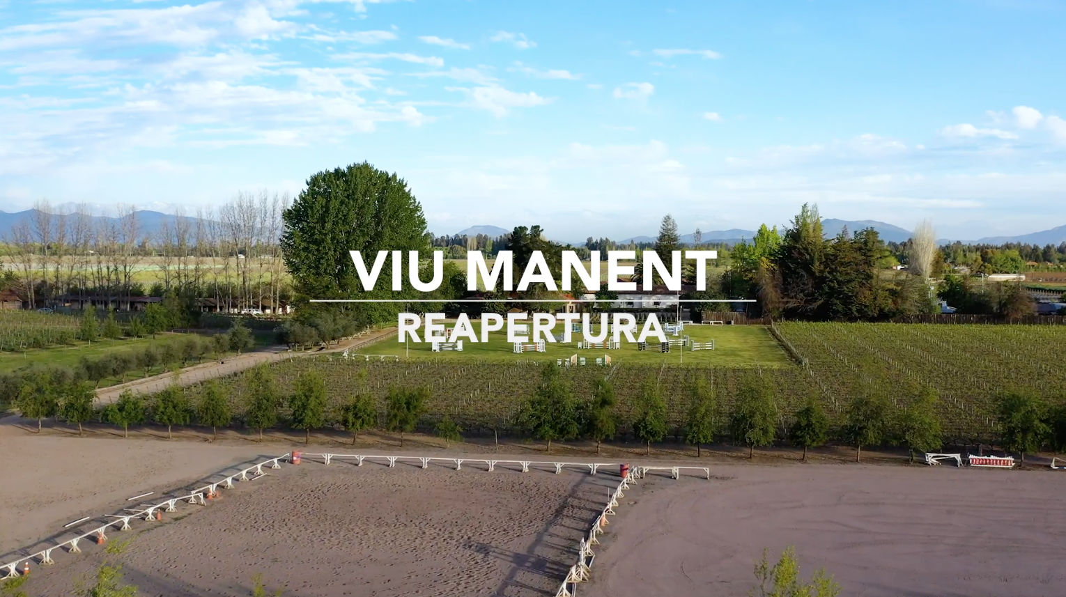 Reapertura Viña Viu Manent - jueves 22 de octubre - Viu Manent - Valle ...